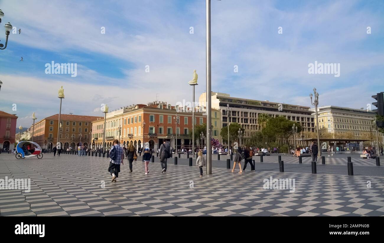 Historic place massena square hi-res stock photography and images - Alamy