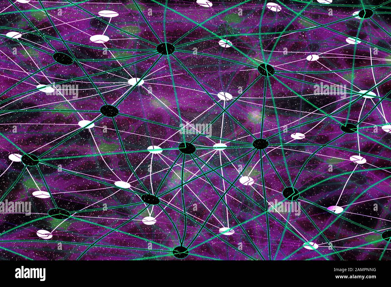 Abstract interlinked hi-res stock photography and images - Alamy