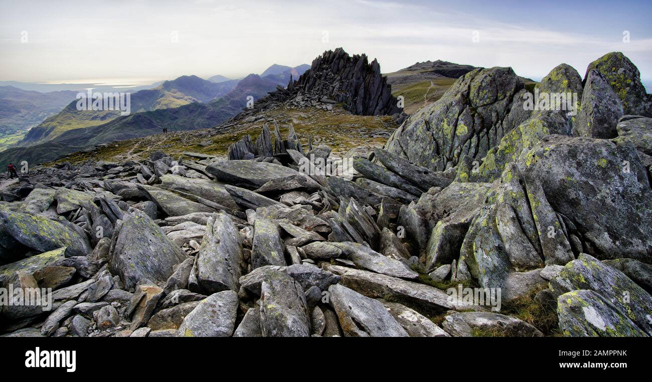 Castle of the Winds, Glyder Fach, Snowdonia, Wales (5 Stock Photo - Alamy