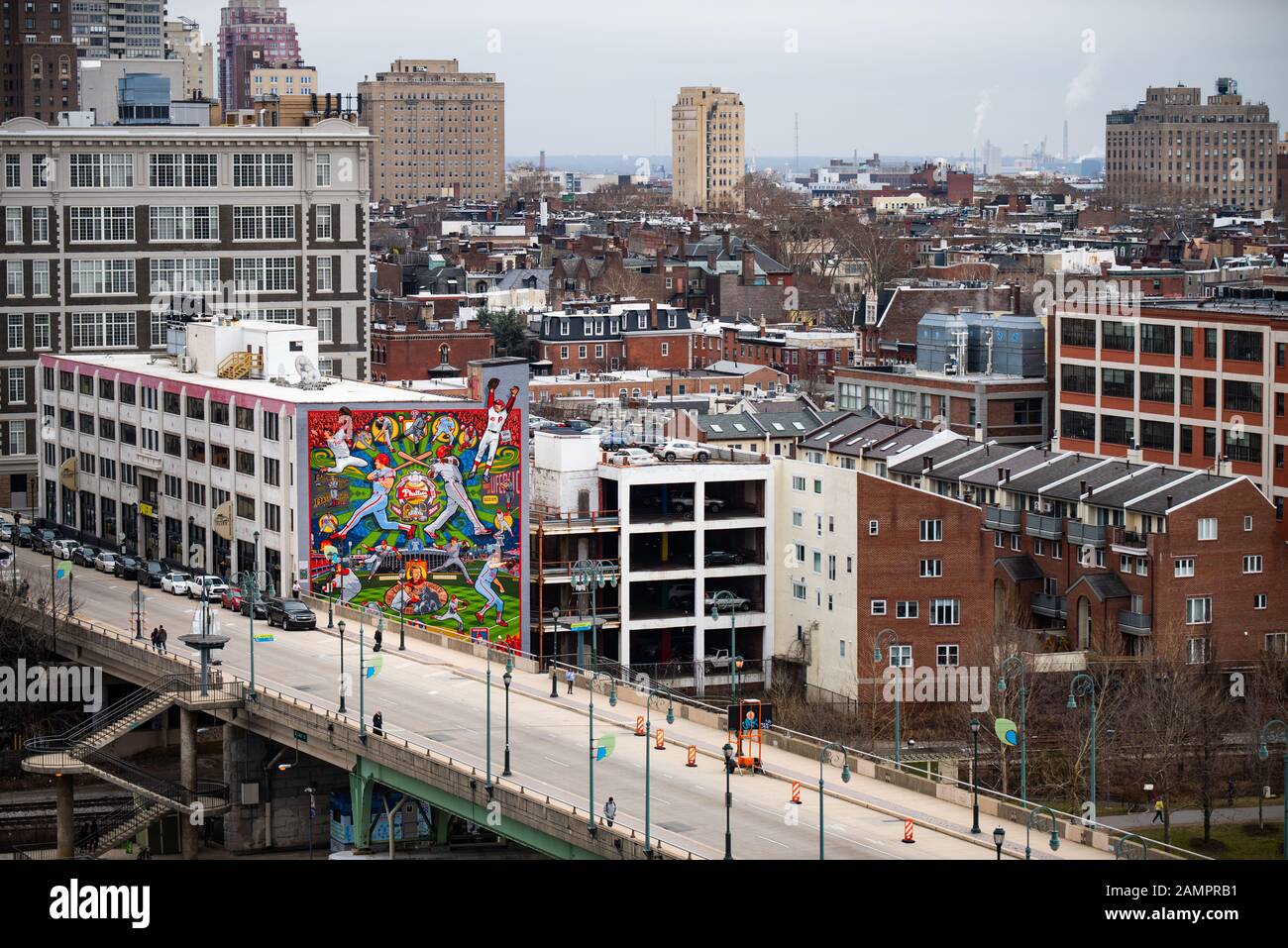 Philadelphia mural bridge hi-res stock photography and images - Alamy
