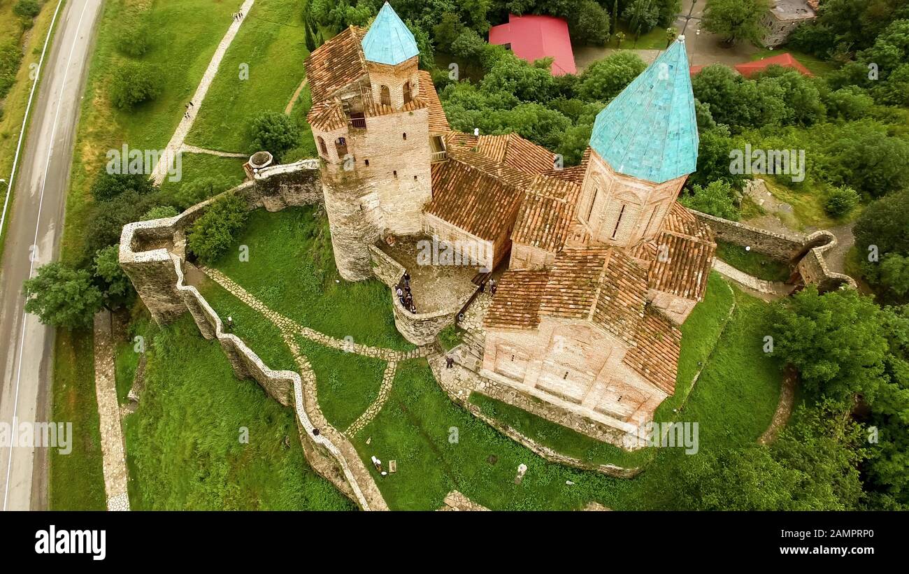 Gremi church top Shilda village, historical heritage, old buildings in ...
