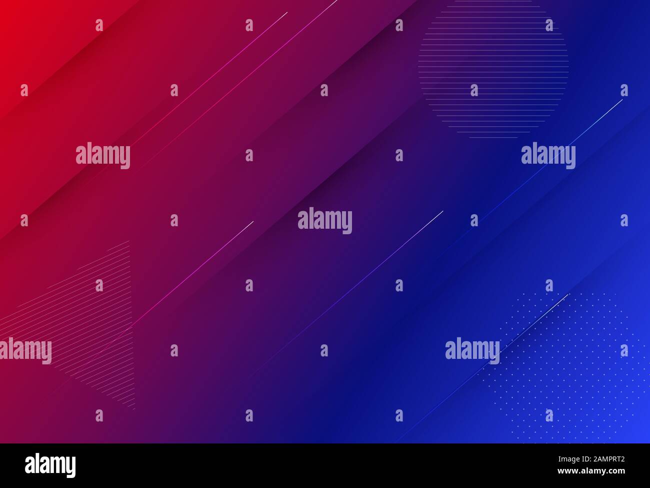 Abstract Minimal Gradient shapes geometric background. Vector ...