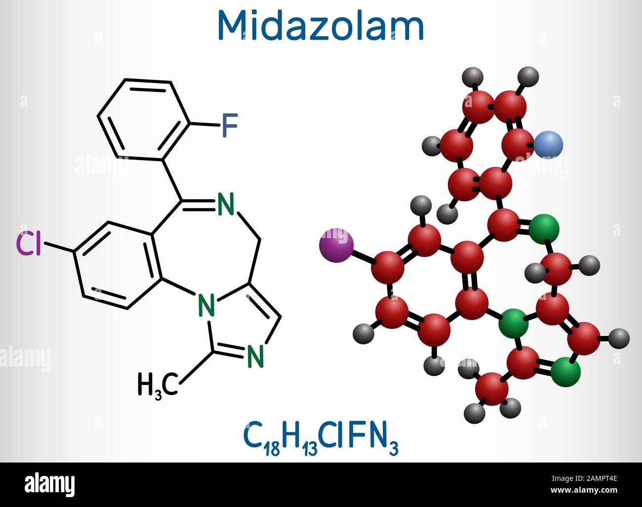 Short acting benzodiazepine Stock Vector Images - Alamy