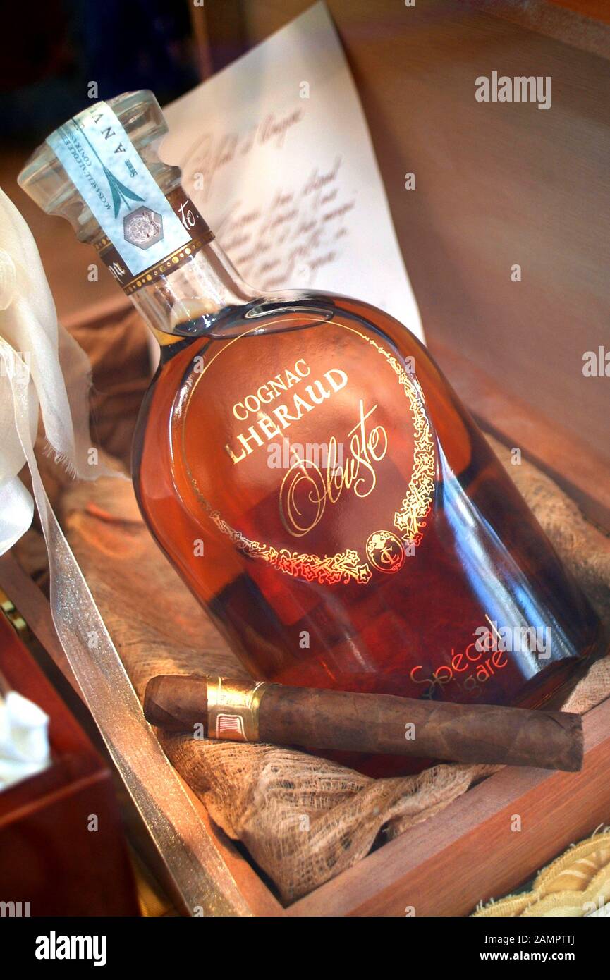 Cognac bottles hi-res stock photography and images - Alamy