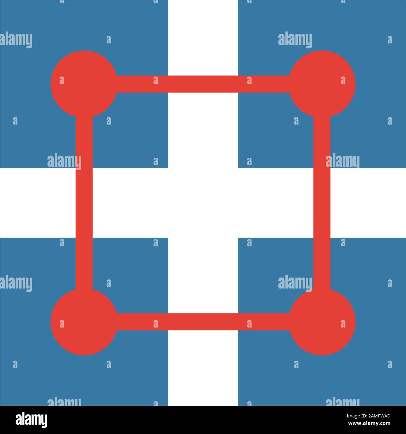 Blockchain icon set. Four elements in diferent styles from crypto ...