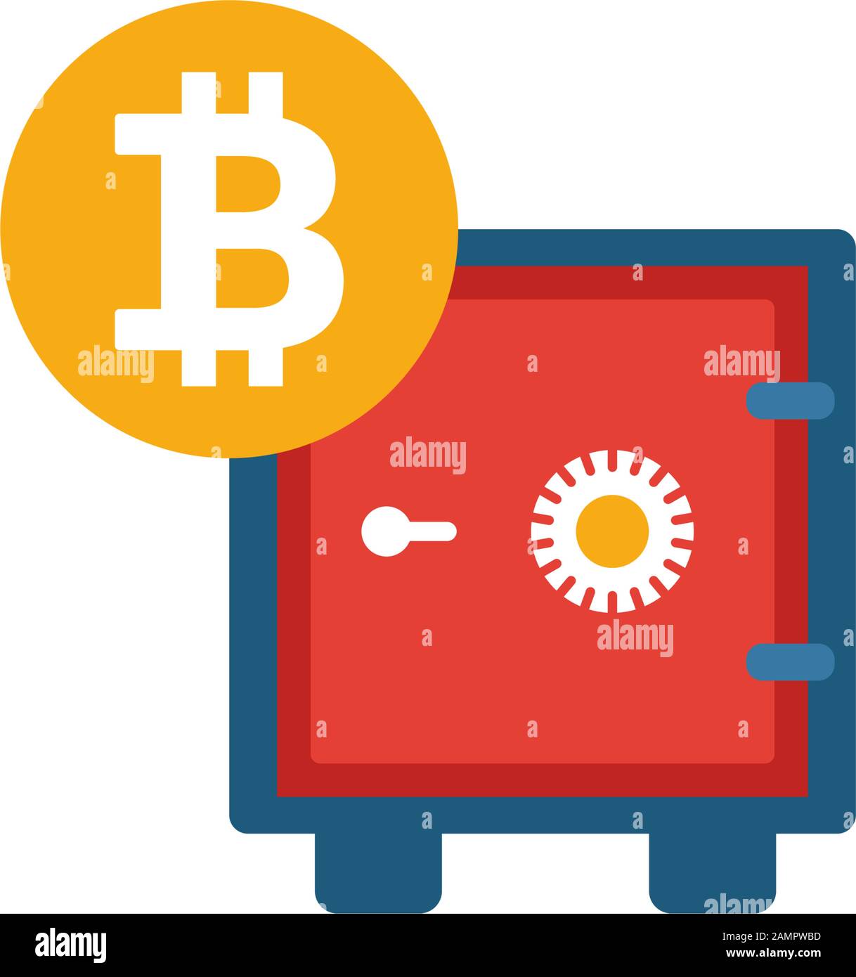 Bitcoin Storage Icon Set Four Elements In Diferent Styles From Crypto Currency Icons Collection