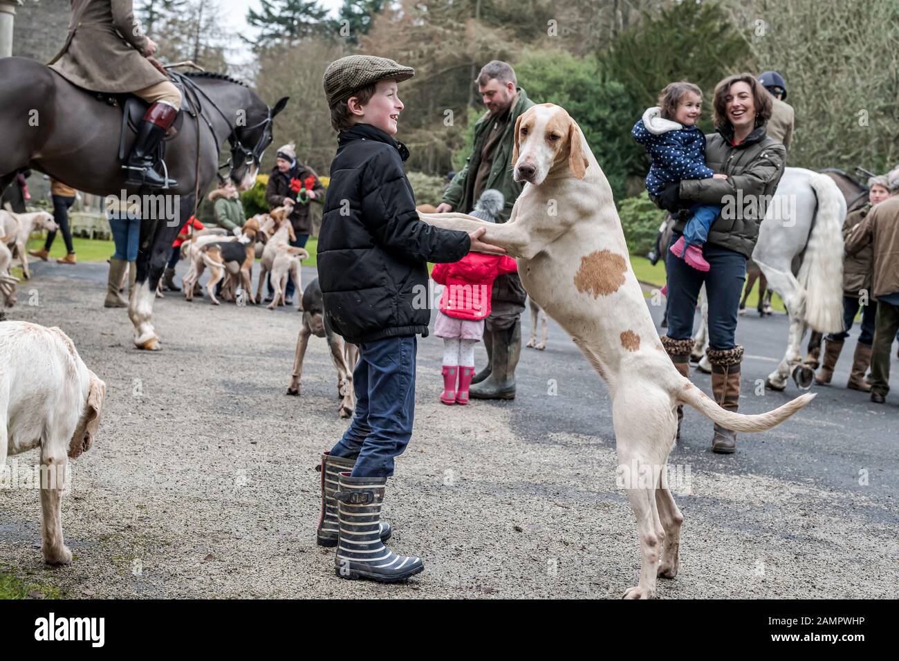 Boxing Day 2019 Scotland High Resolution Stock Photography and Images ...