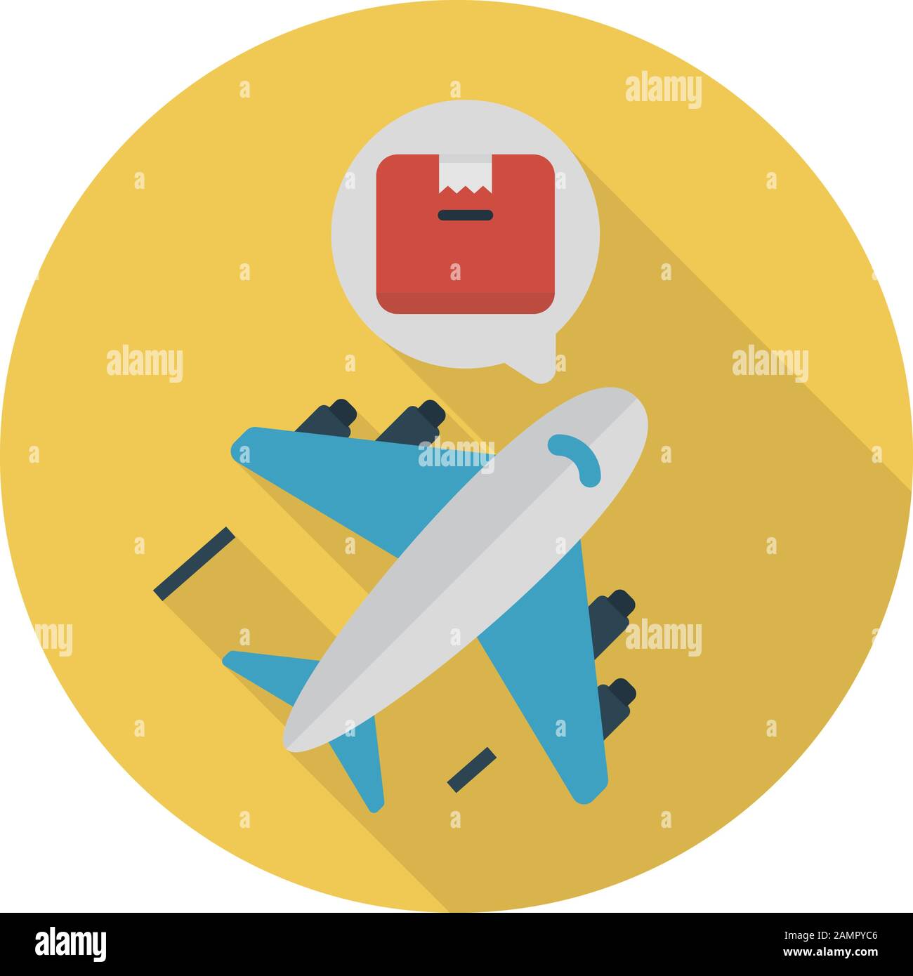 Airplane support icon outline Cut Out Stock Images & Pictures - Alamy