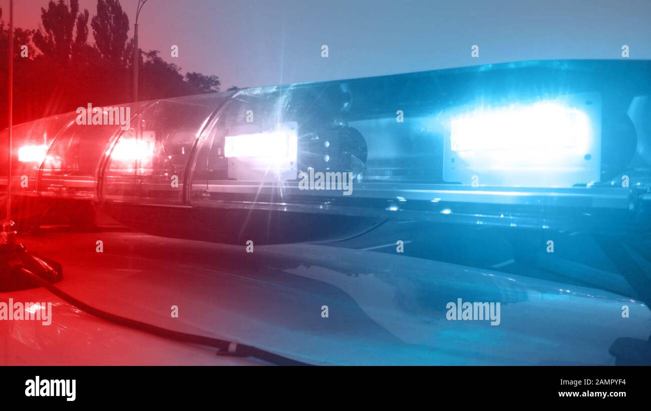 Crime scene street lights hi-res stock photography and images - Alamy