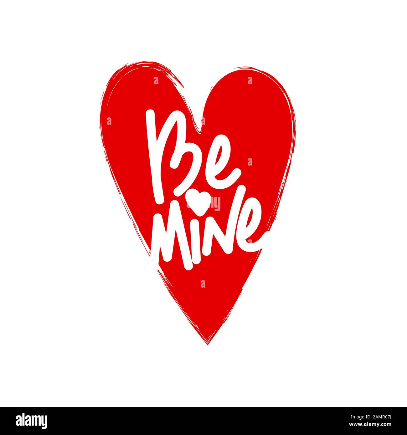 Mine red text on Stock Vector Images - Alamy