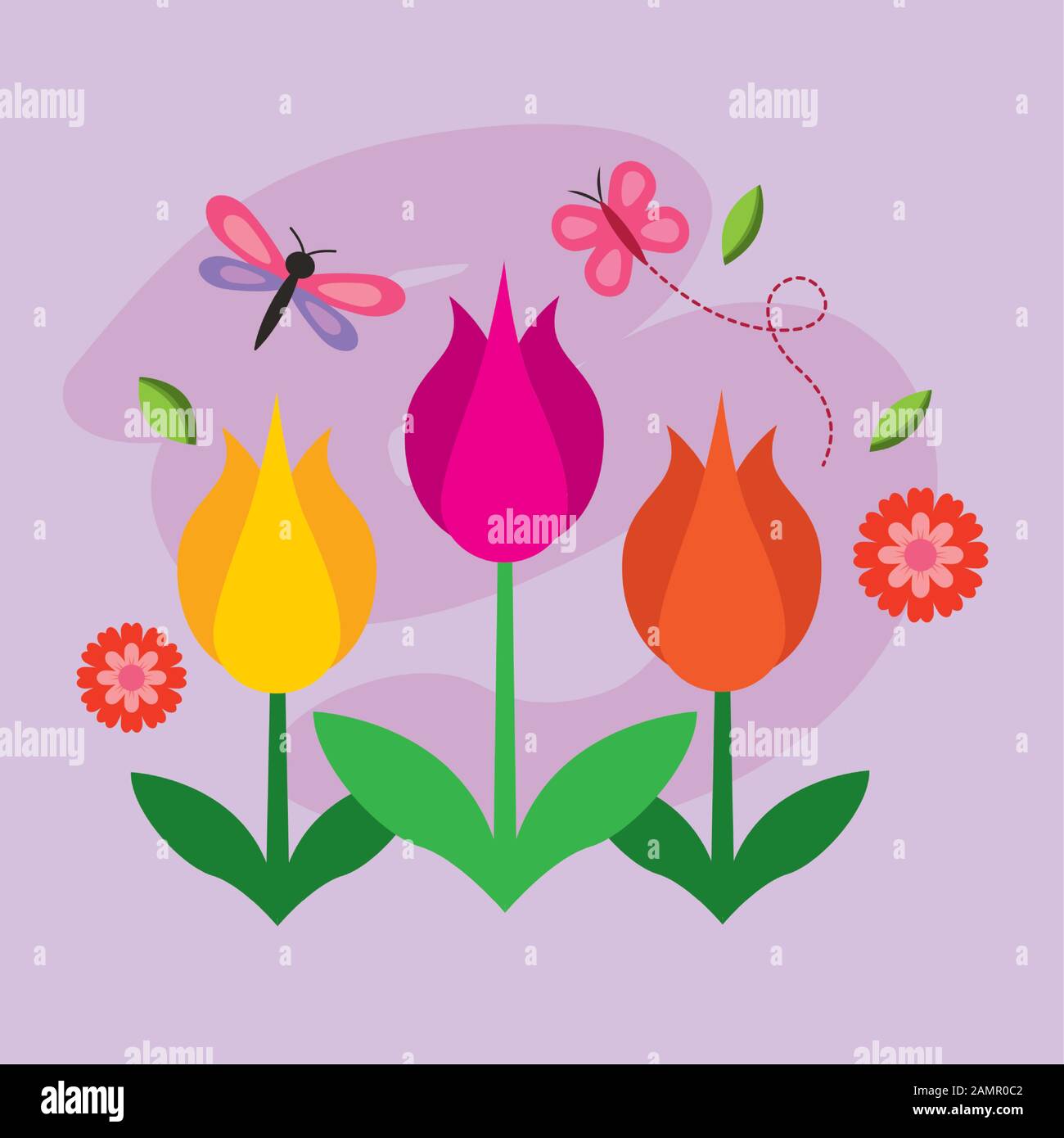 Seasonal insects Stock Vector Images - Alamy