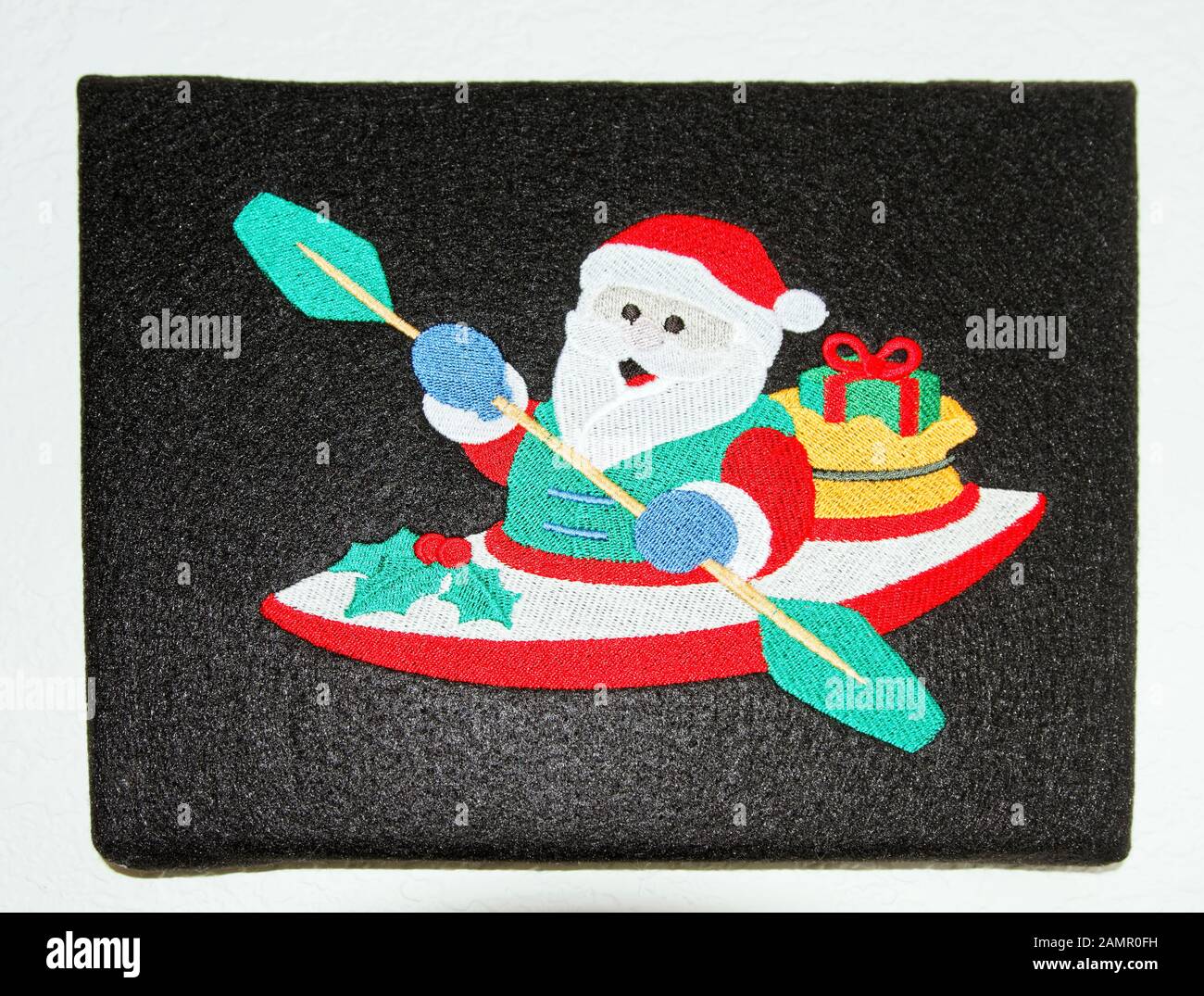 Santa claus paddling kayak hi-res stock photography and images - Alamy