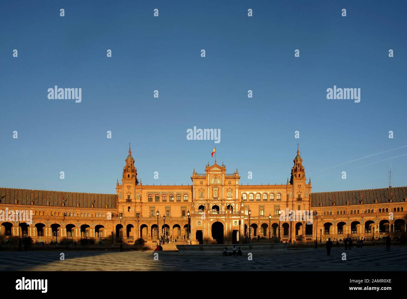 Spain's Seville square built for the 1929 Ibero-American exhibition ...