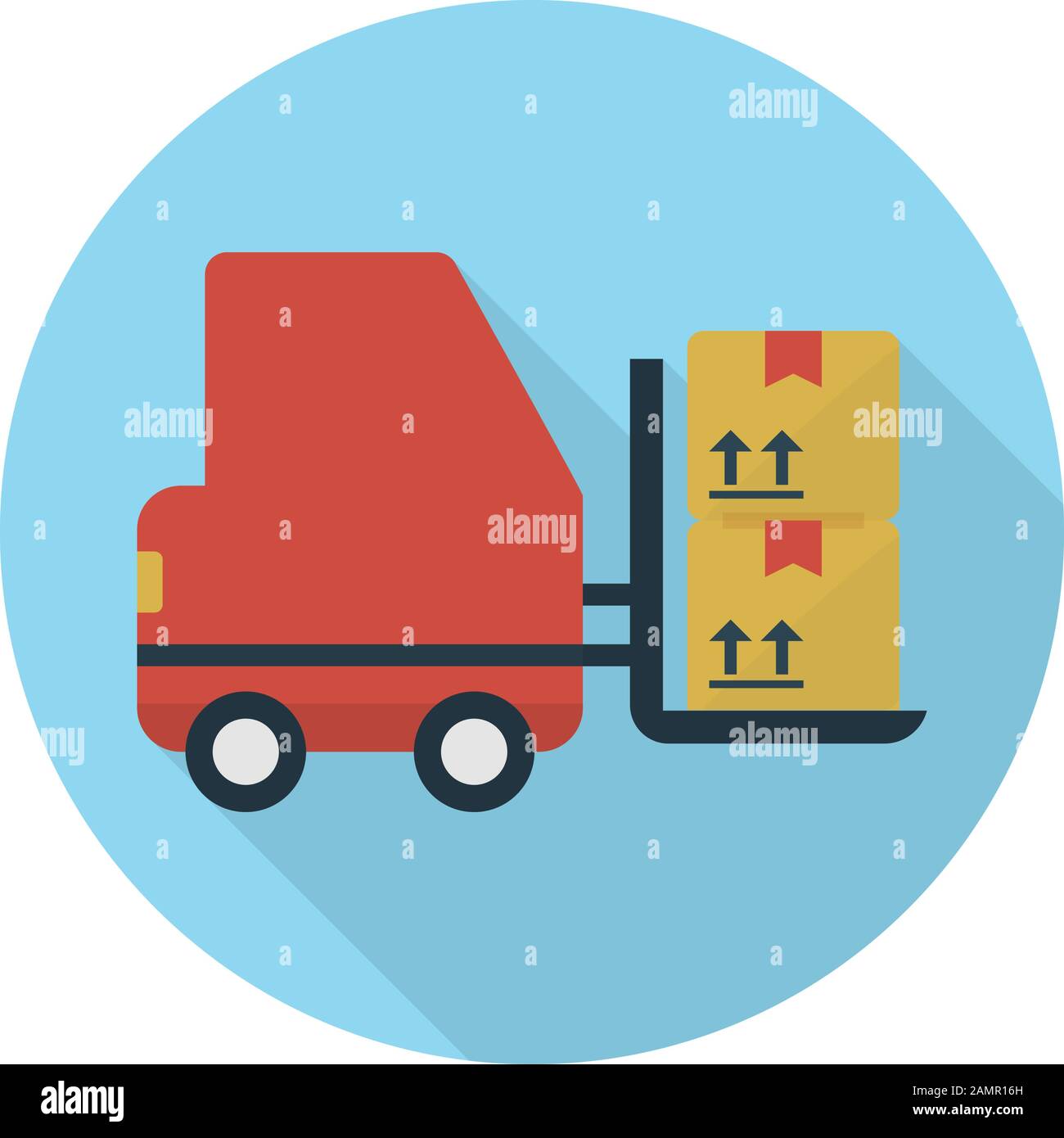 Lift box parcel Stock Vector Images - Alamy