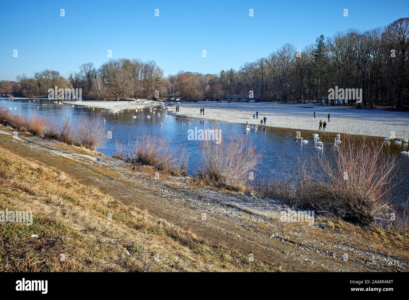 Flaucher at isar river hi-res stock photography and images - Alamy
