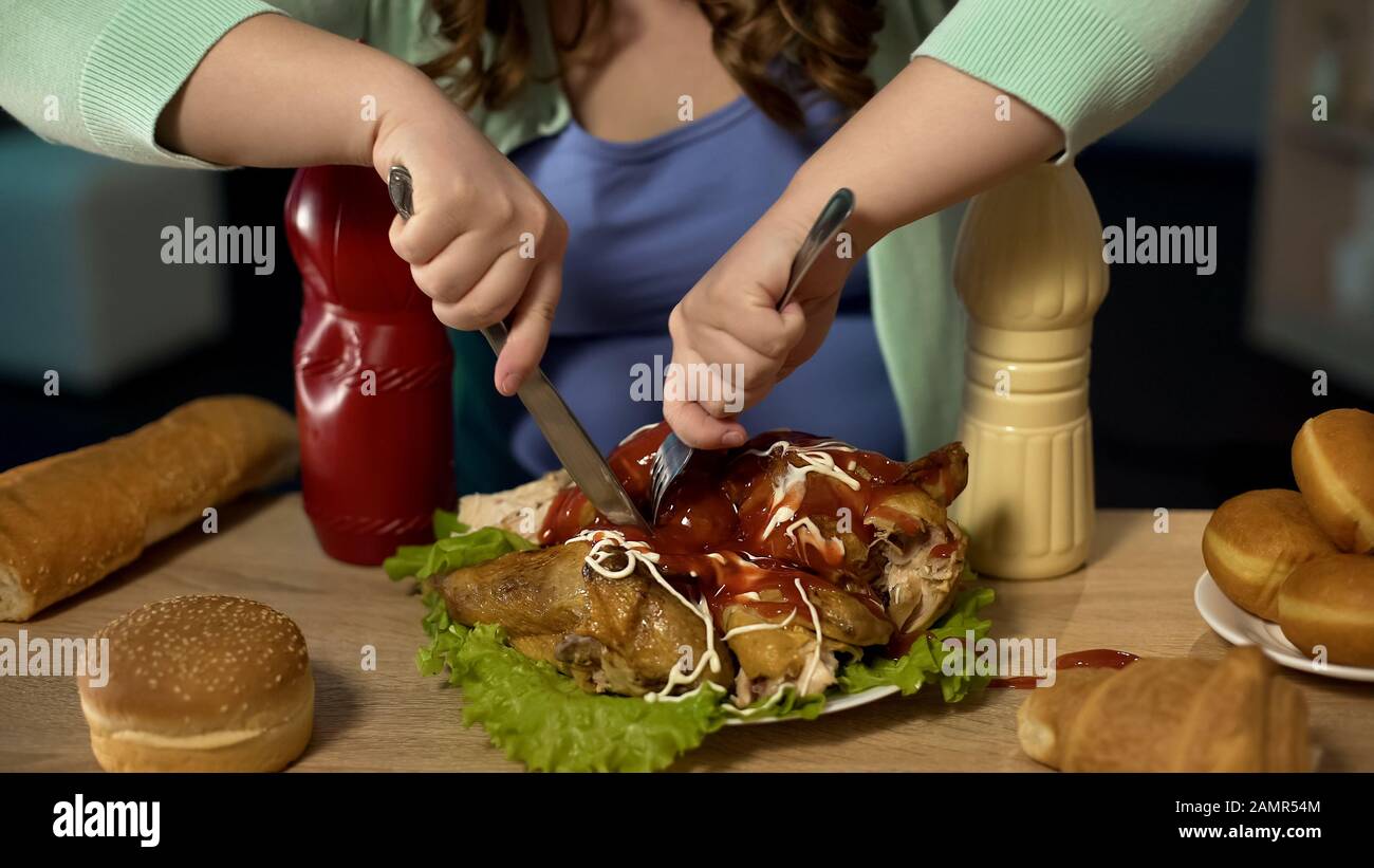 Chubby girl teenager hi-res stock photography and images - Alamy