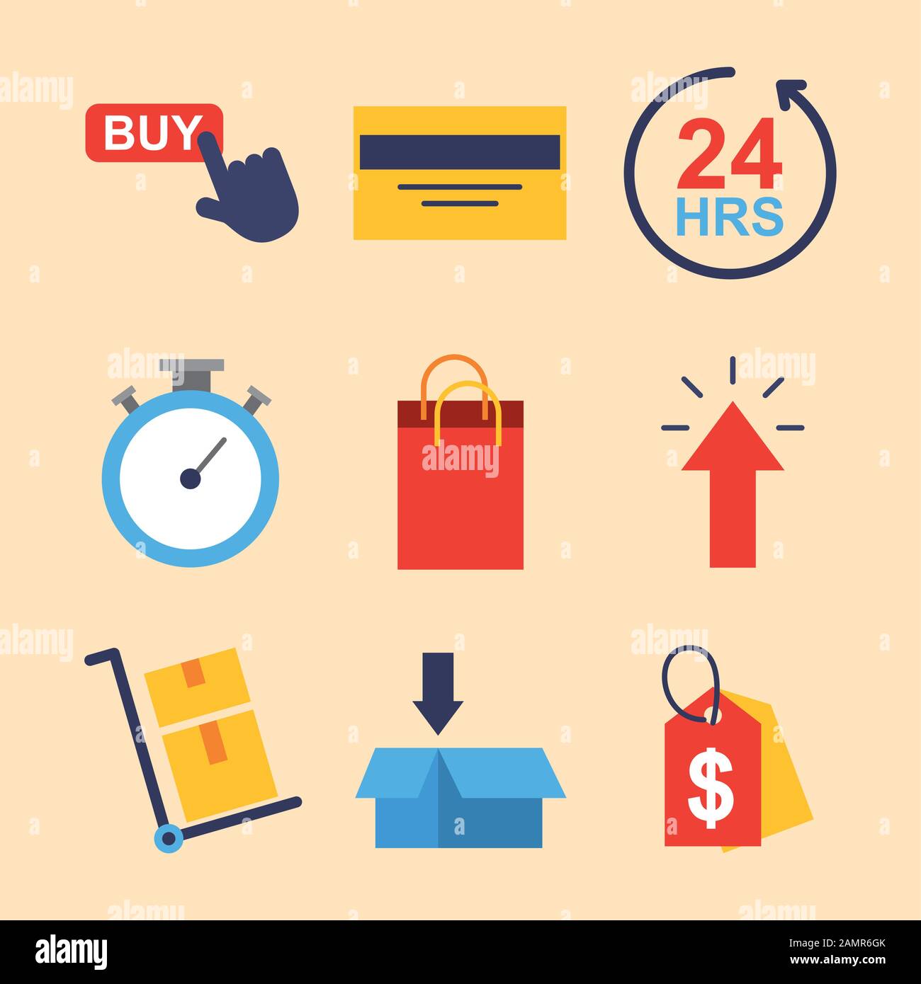 Consumer express Stock Vector Images - Alamy