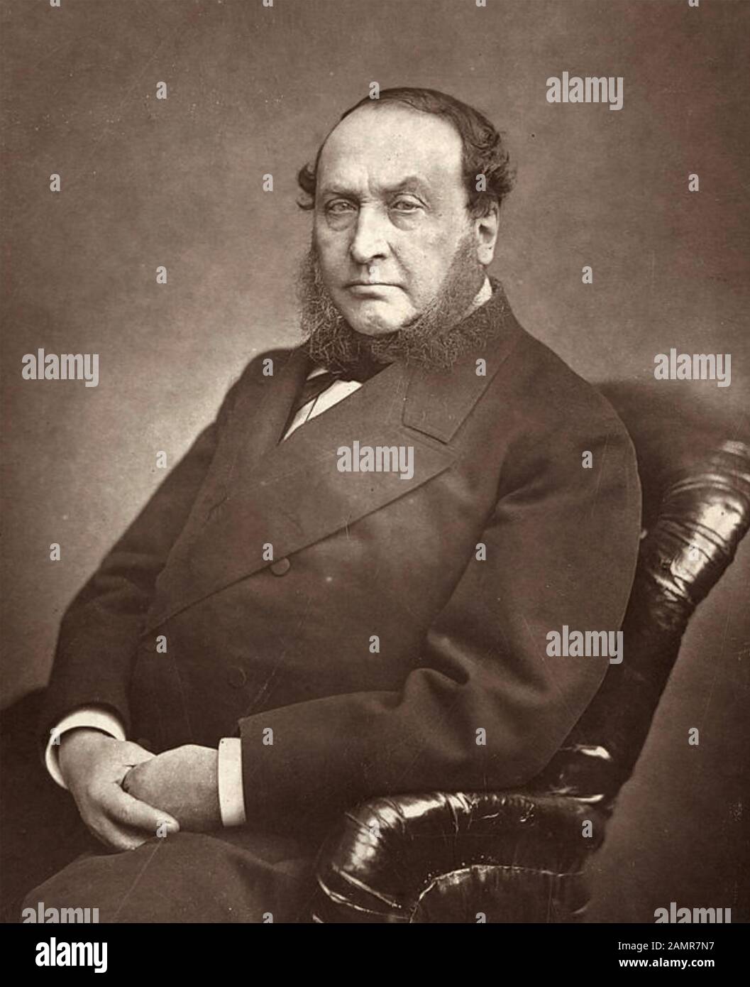 MICHAEL COSTA (1808-1884) Italian conductor and composer Stock Photo ...