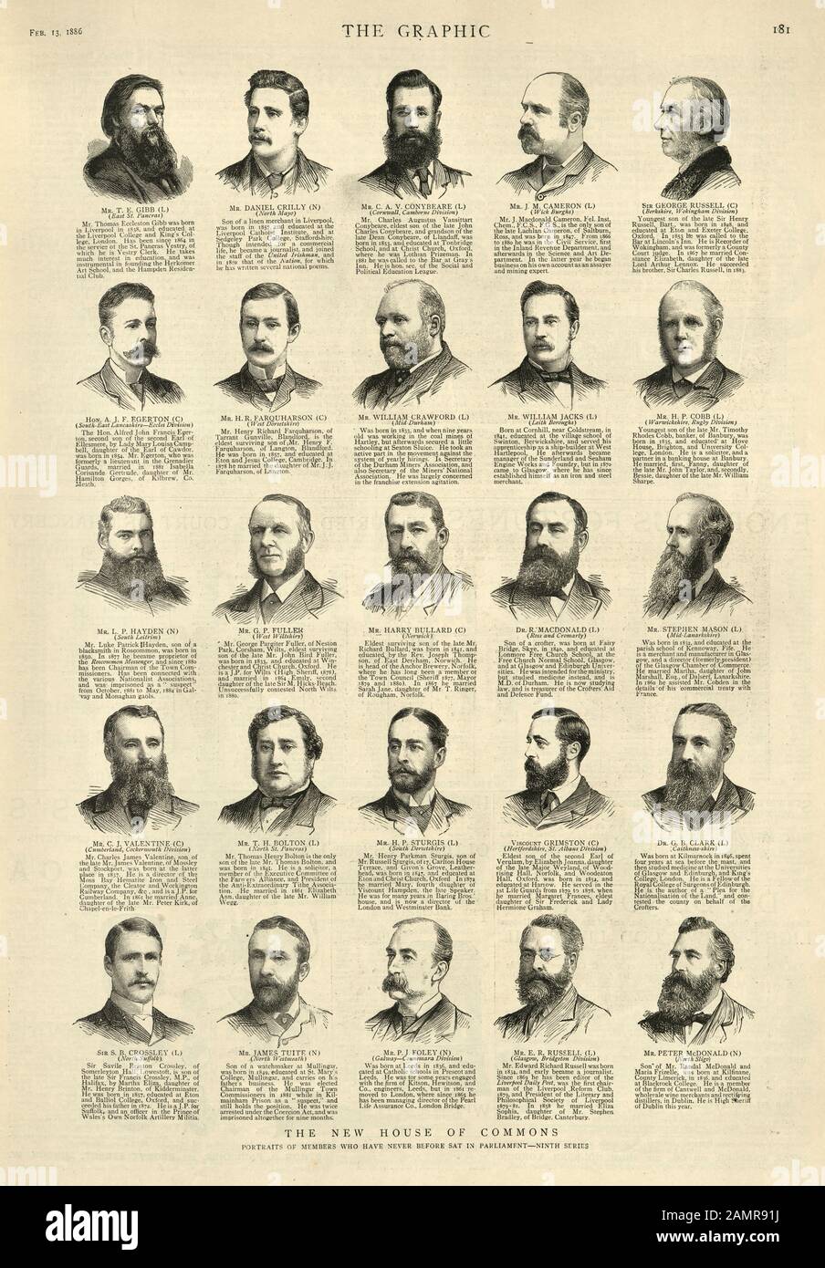 Members of Parliment elected in the 1885 United Kingdom general ...