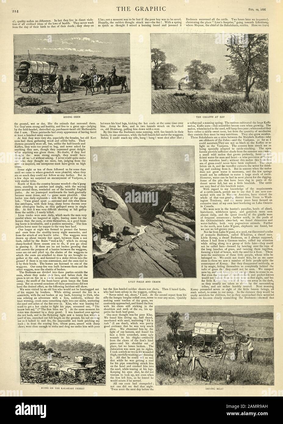 Exploration of the Kalahari Desert, by G. A. Farini (William Leonard ...
