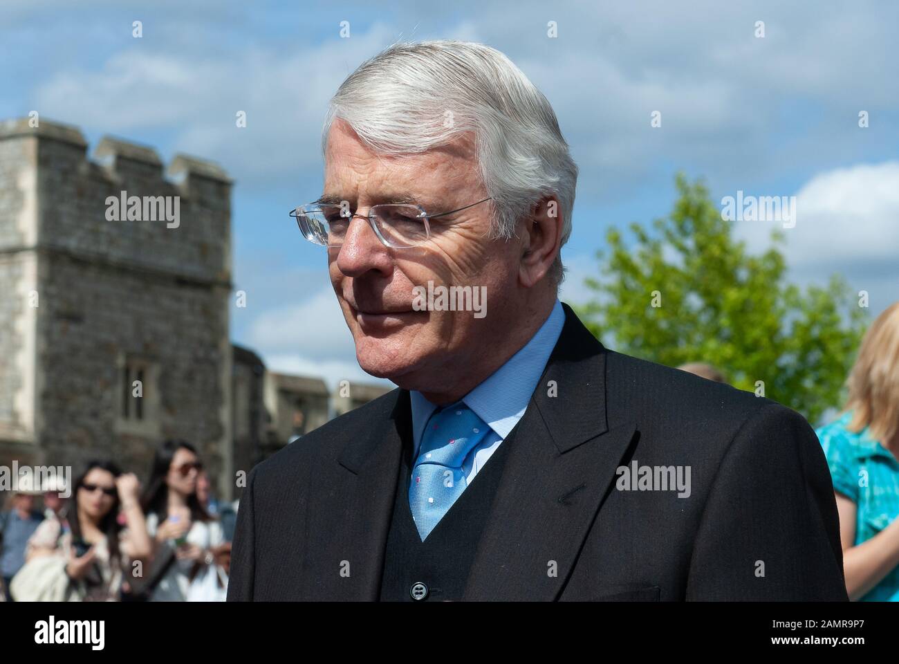 John Mayor attends the annual historic Garter Ceremony and Procession ...