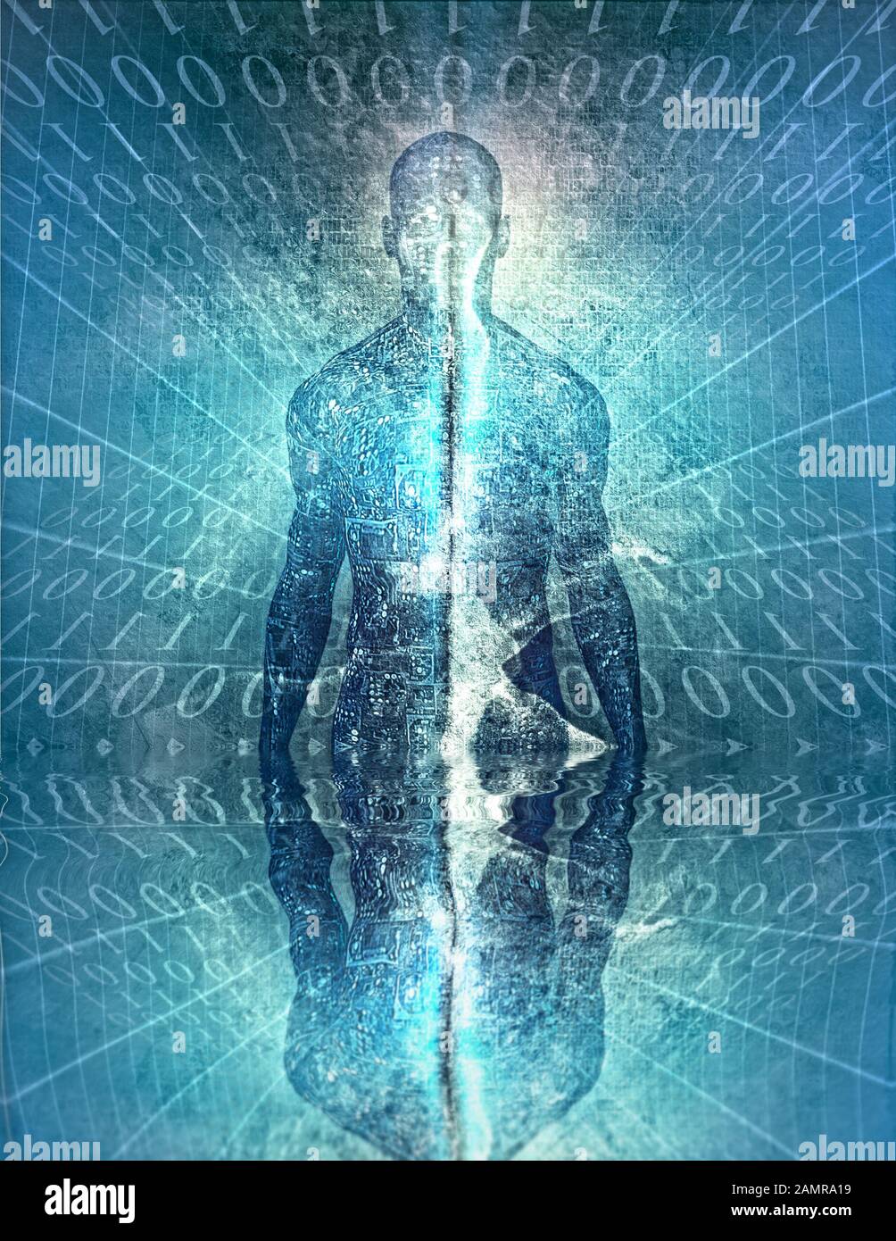 Virus cyborg data data hi-res stock photography and images - Alamy