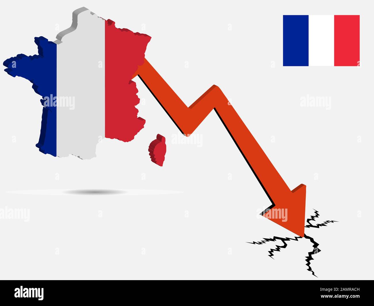 Map of france investment Stock Vector Images - Alamy