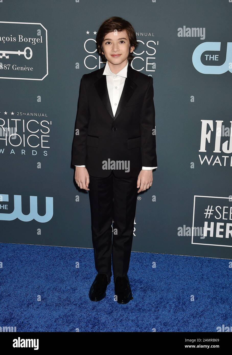 SANTA MONICA, CA - JANUARY 12: Azhy Robertson attends the 25th Annual ...