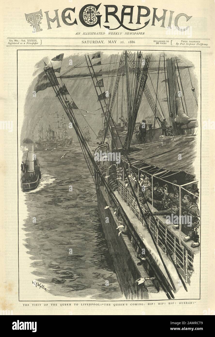 Old liverpool newspaper hi-res stock photography and images - Alamy