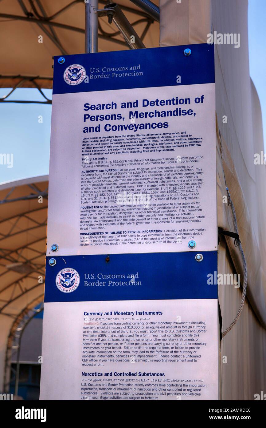 Border crossing customs inspection border hi-res stock photography and ...