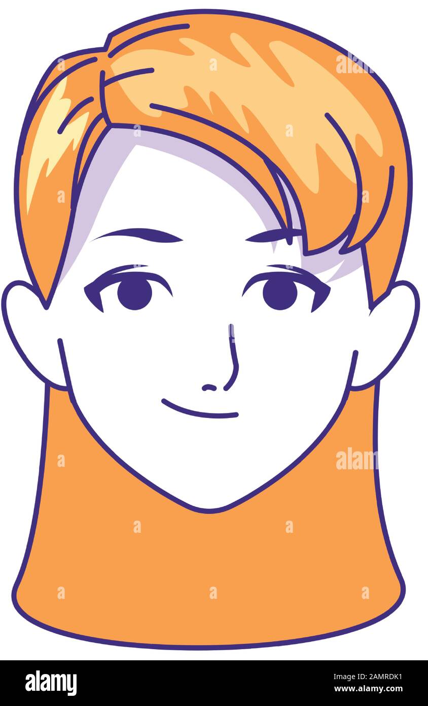 young woman face icon, flat design Stock Vector Image & Art - Alamy