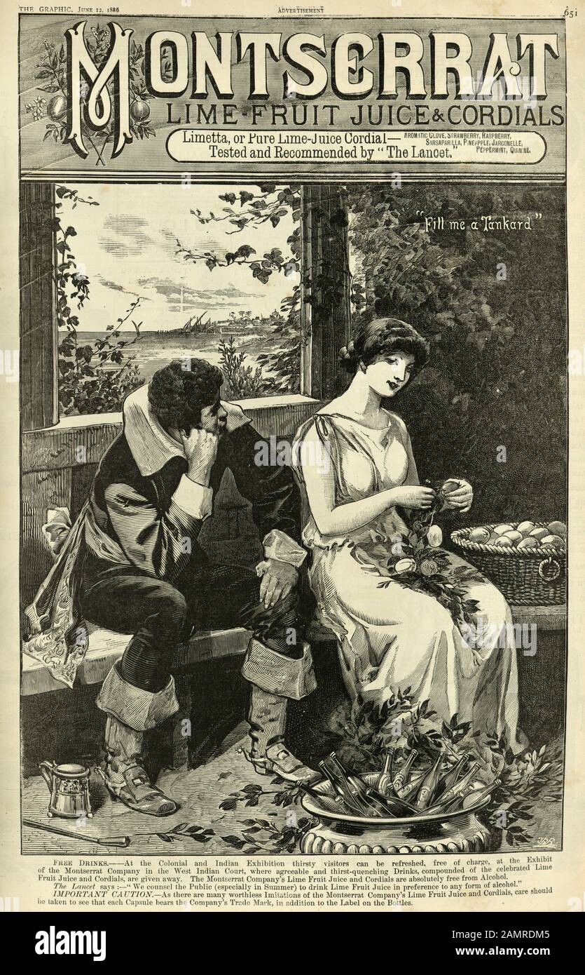 Lime cordial history hi-res stock photography and images - Alamy