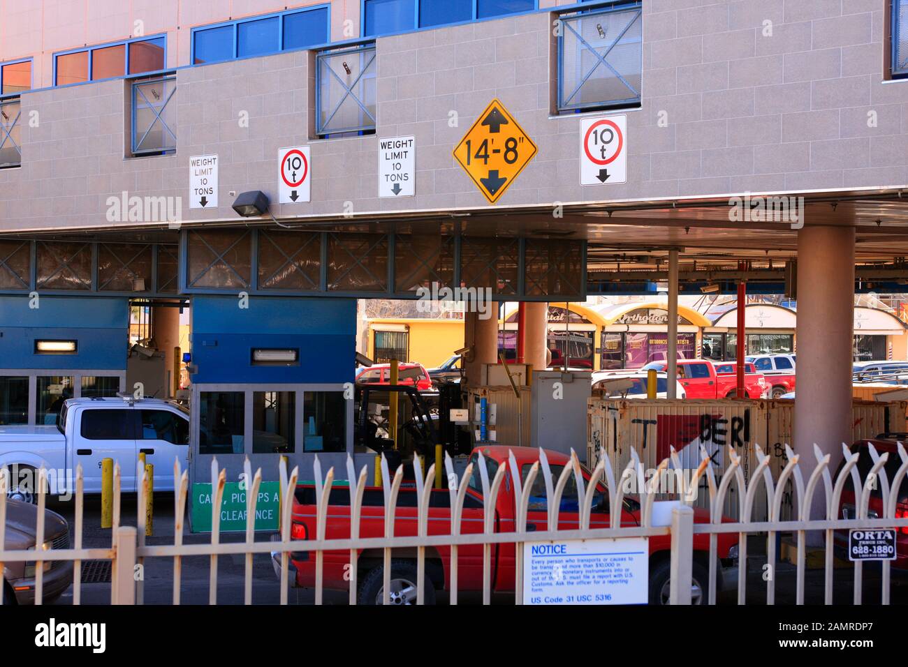 Mexico us border checkpoint hi-res stock photography and images - Alamy