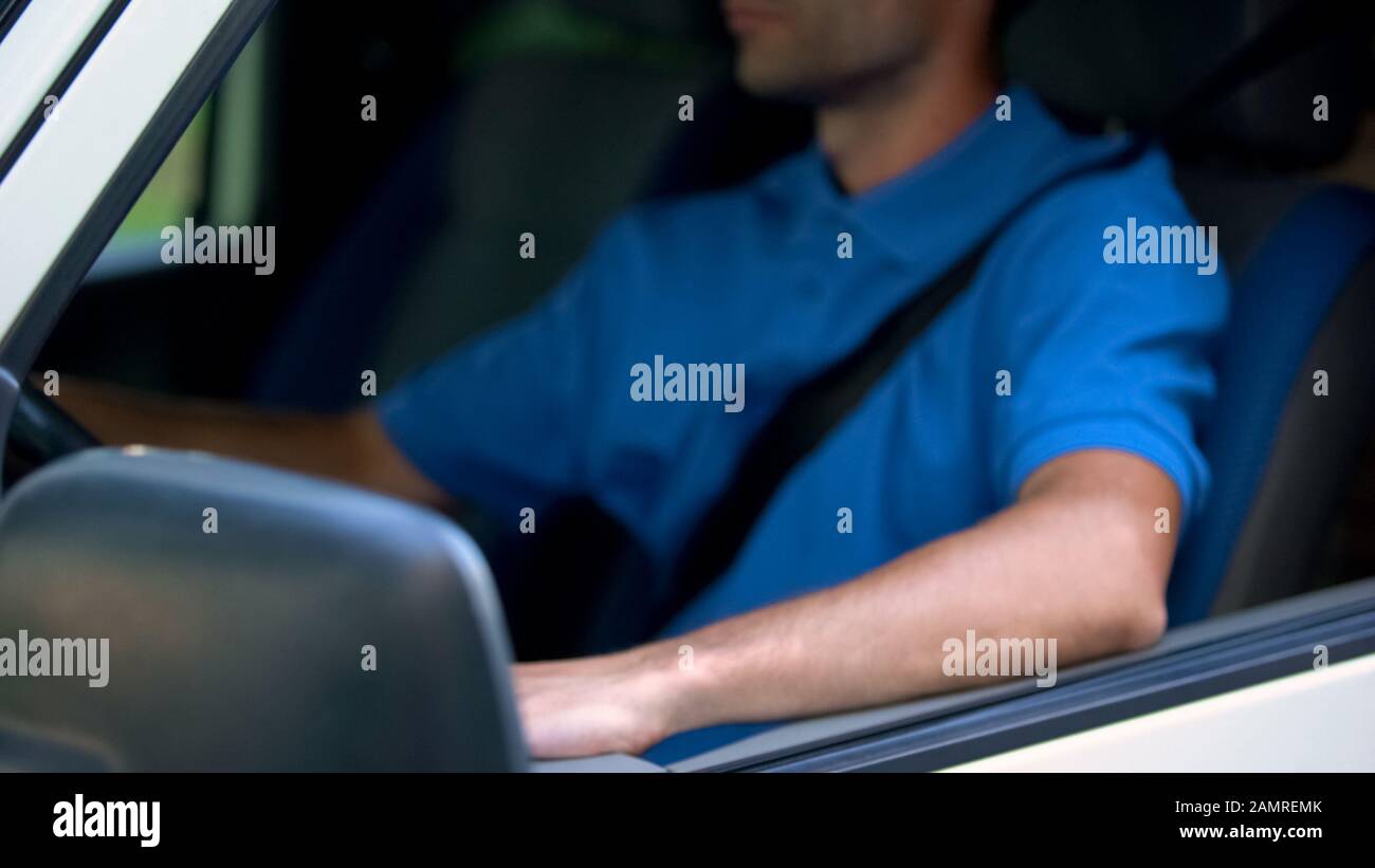 Car transporter driver hi-res stock photography and images - Alamy
