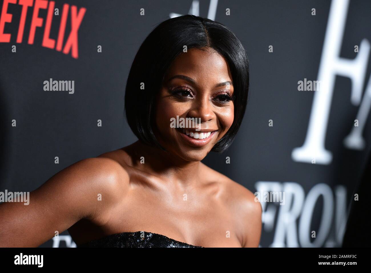 Bresha Webb attends Tyler Perry's "A Fall From Grace" New York premiere ...