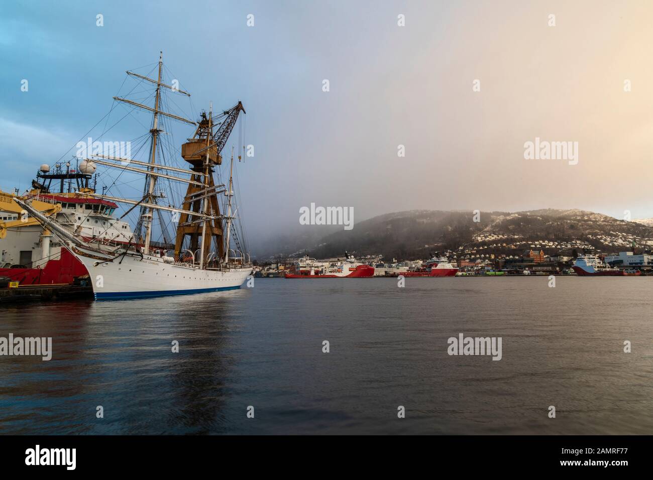Multipurpose subsea IMR/CSV/W2W vessel Polar Queen, and tall ship ...