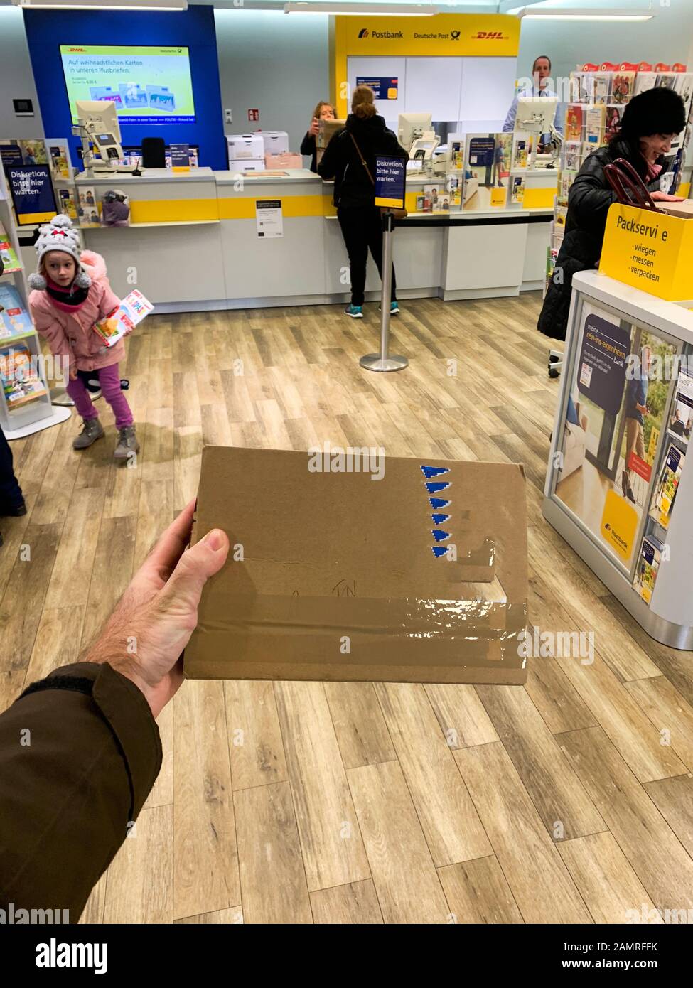 German post postbank hi-res stock photography and images - Alamy