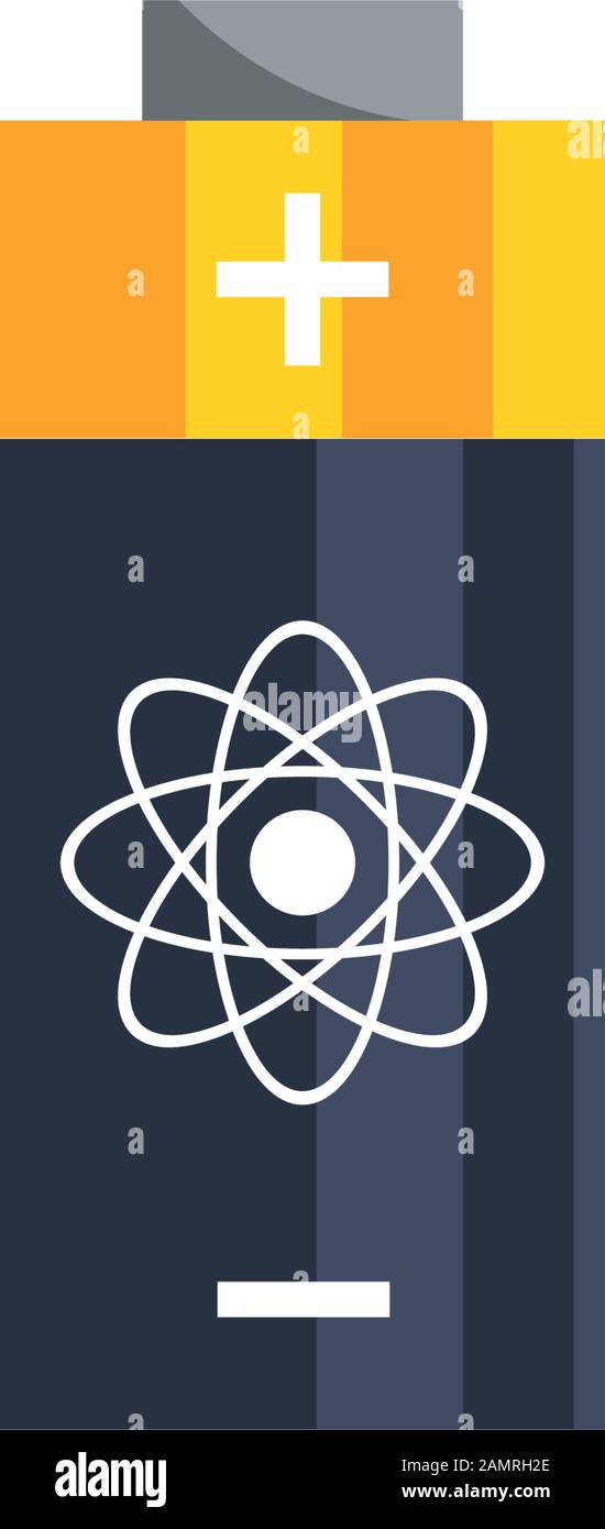 Atom battery design, Chemistry science molecular technology particle ...