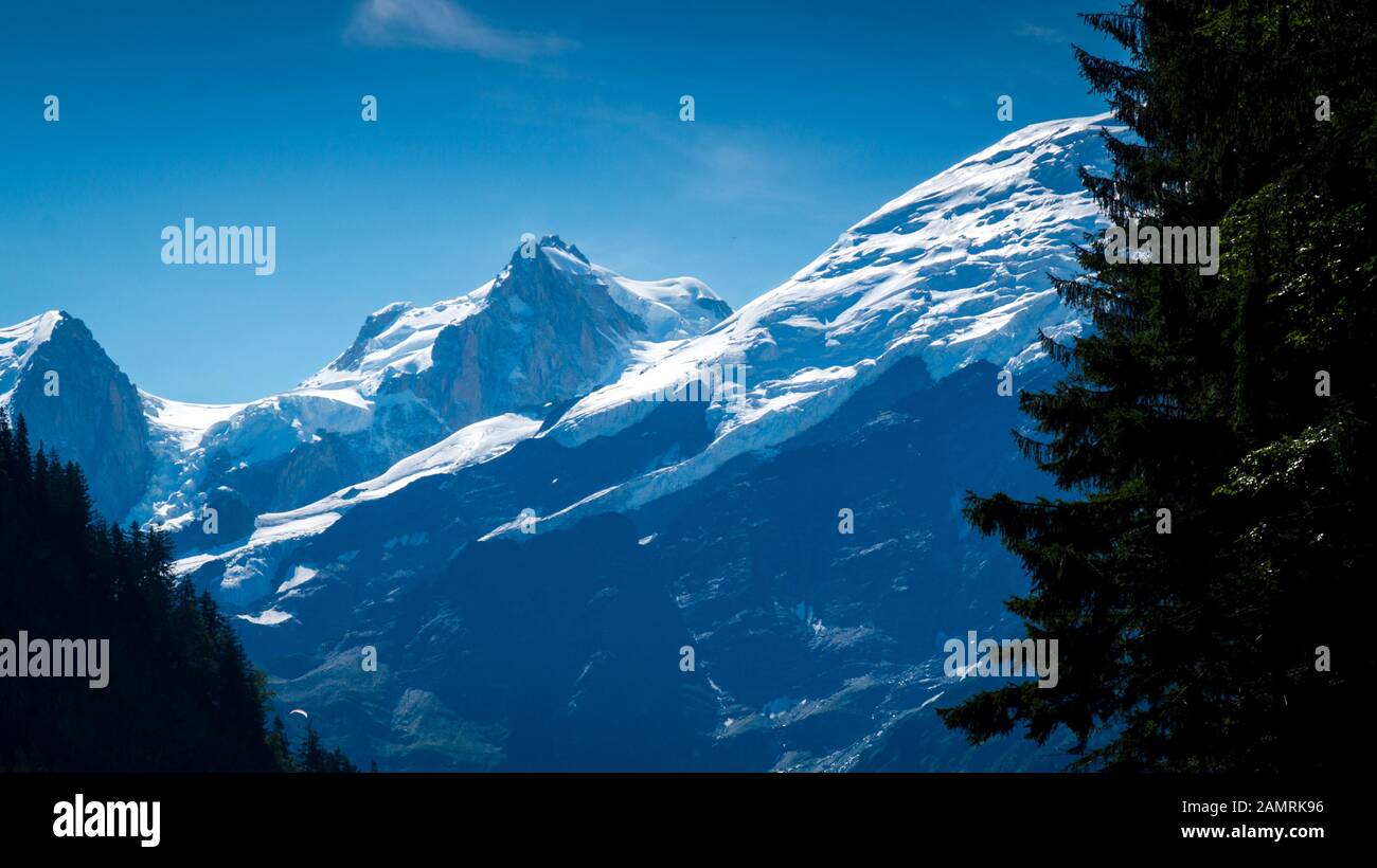 Swiss Alps Mountain Range Stock Photo - Alamy