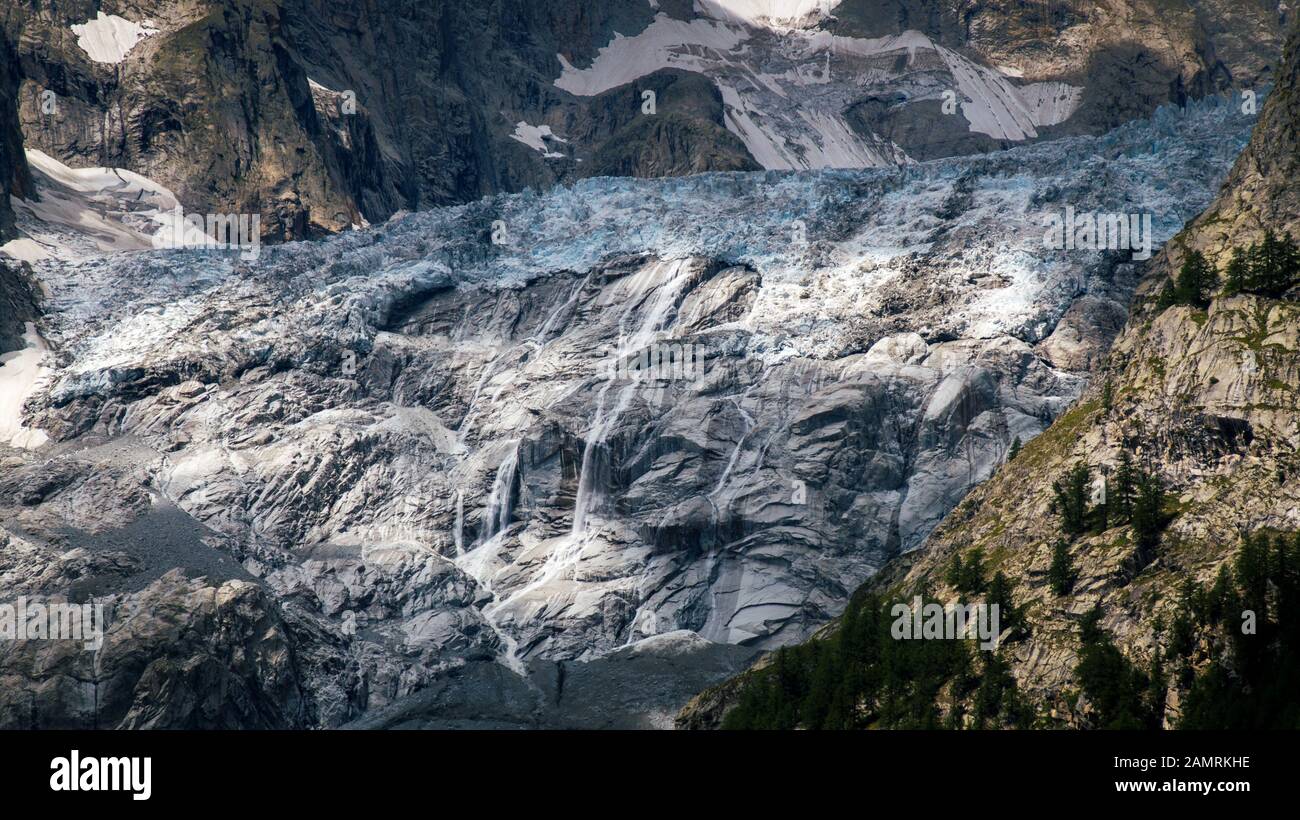 Swiss Alps Mountain Range Stock Photo - Alamy