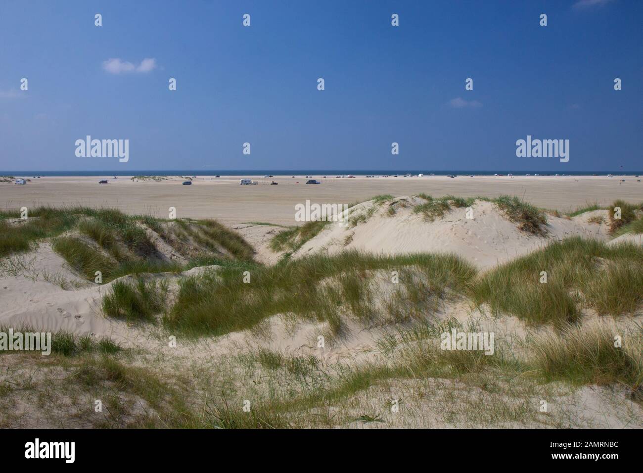 sand dunes of Island Romo, western Denmark Stock Photo - Alamy