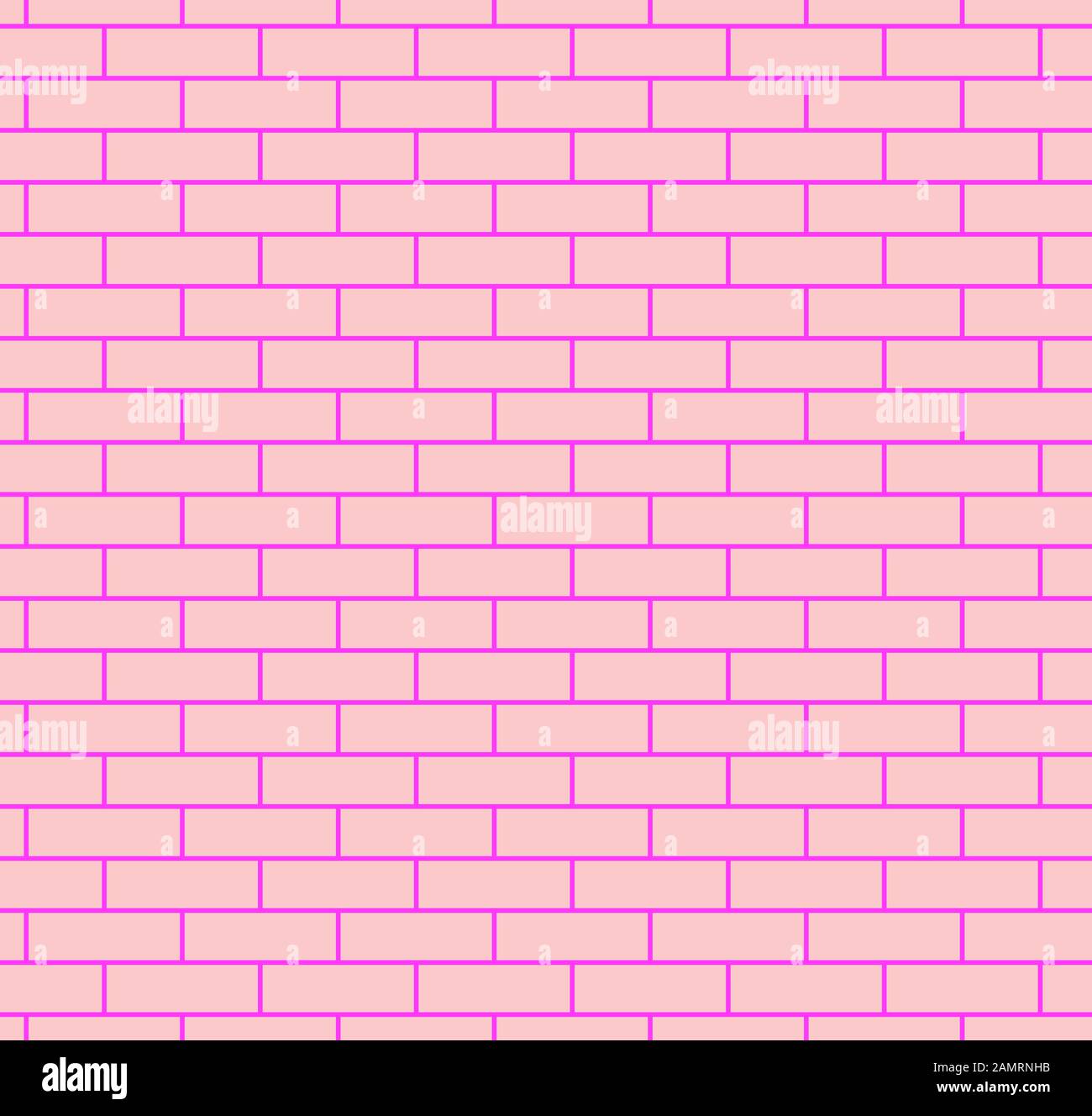 Brick stack bond seamless repeat pattern background Stock Photo - Alamy