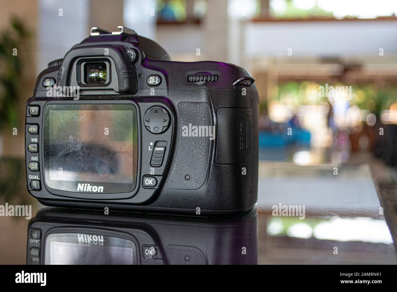 DSLR Camera detail Stock Photo - Alamy