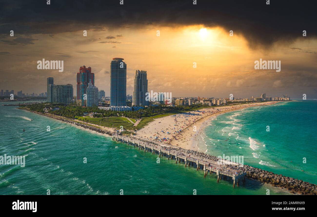 Miami Sunset High Resolution Stock Photography and Images - Alamy