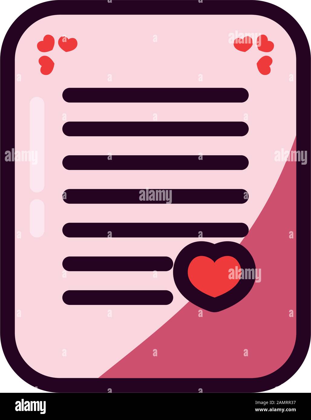 Love card with heart design of Passion romantic valentines day wedding ...