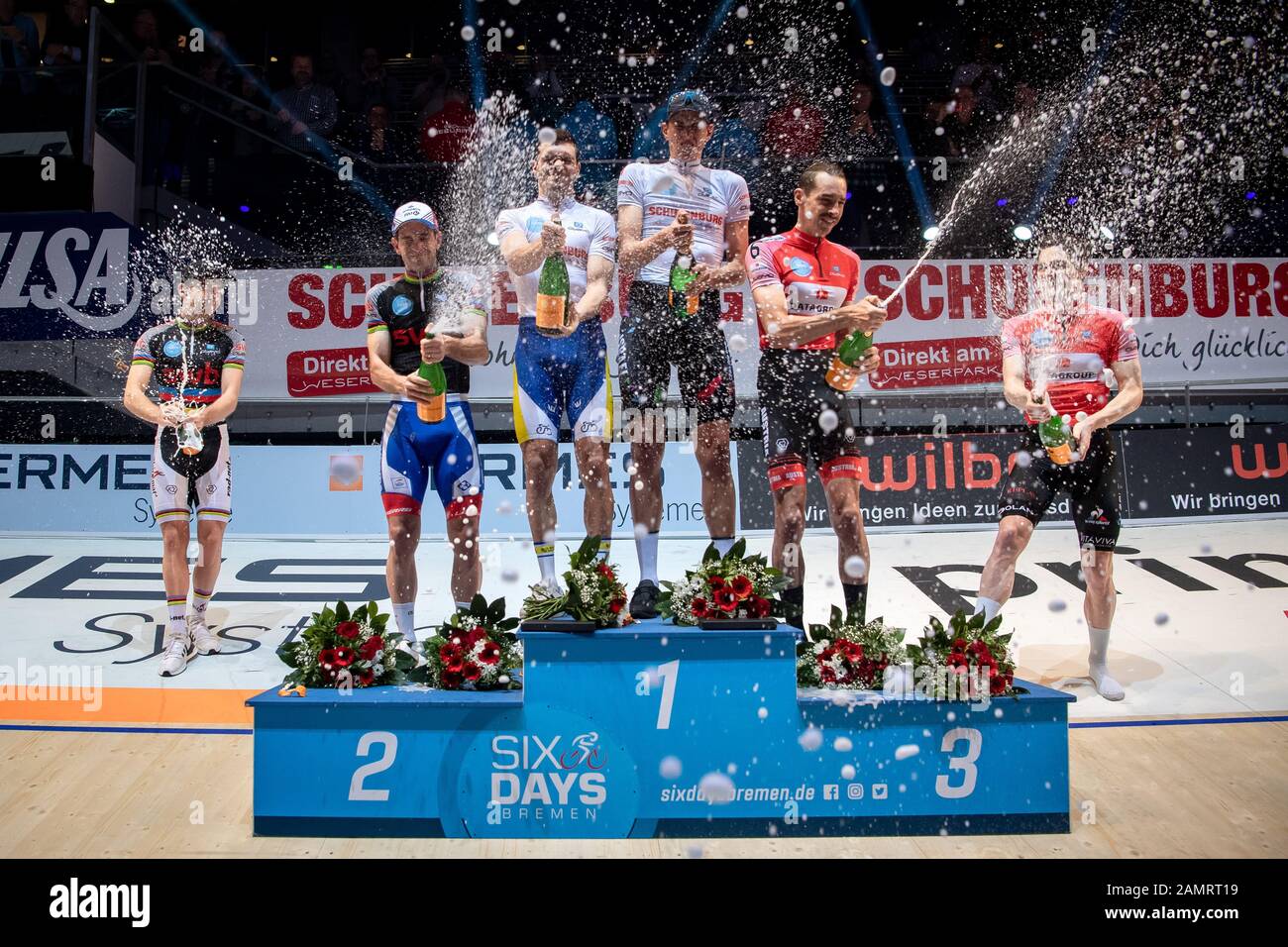 Bremen, Germany. 14th Jan, 2020. Cycling: Bremen six-day race: The ...