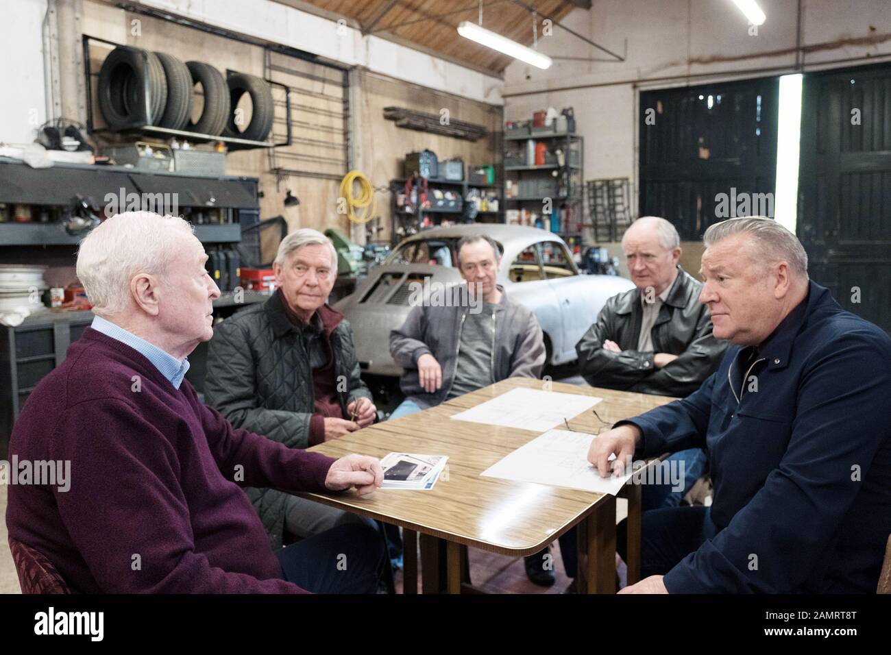 KING OF THIEVES, from left: Michael Caine, Tom Courtenay, Paul ...