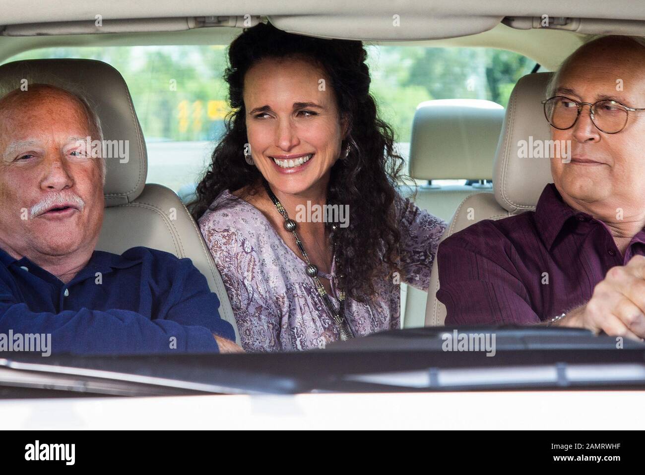 THE LAST LAUGH, from left: Richard Dreyfuss, Andie MacDowell, Chevy ...