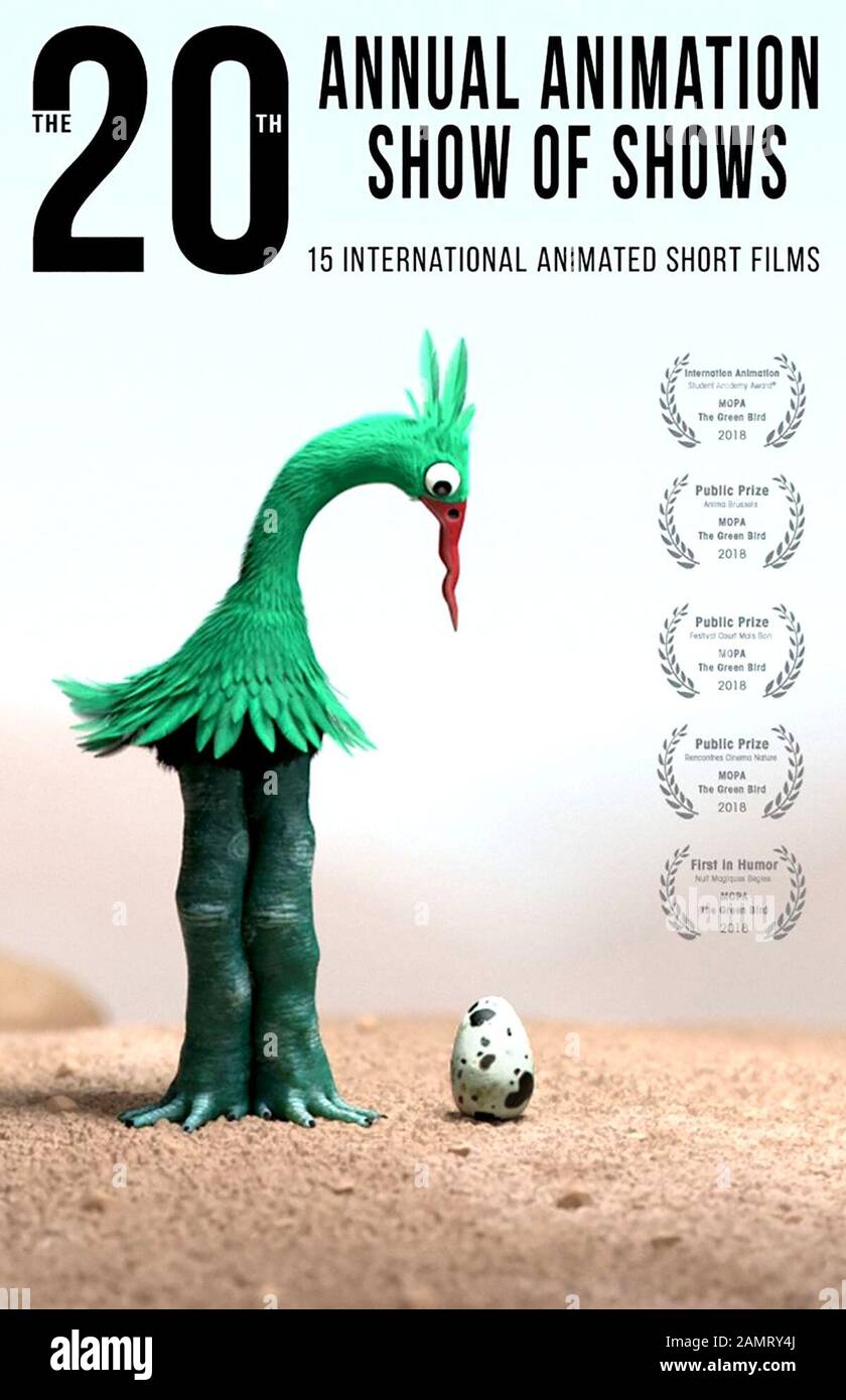 THE 20TH ANNUAL ANIMATION SHOW OF SHOWS, (aka THE TWENTIETH ANNUAL ...