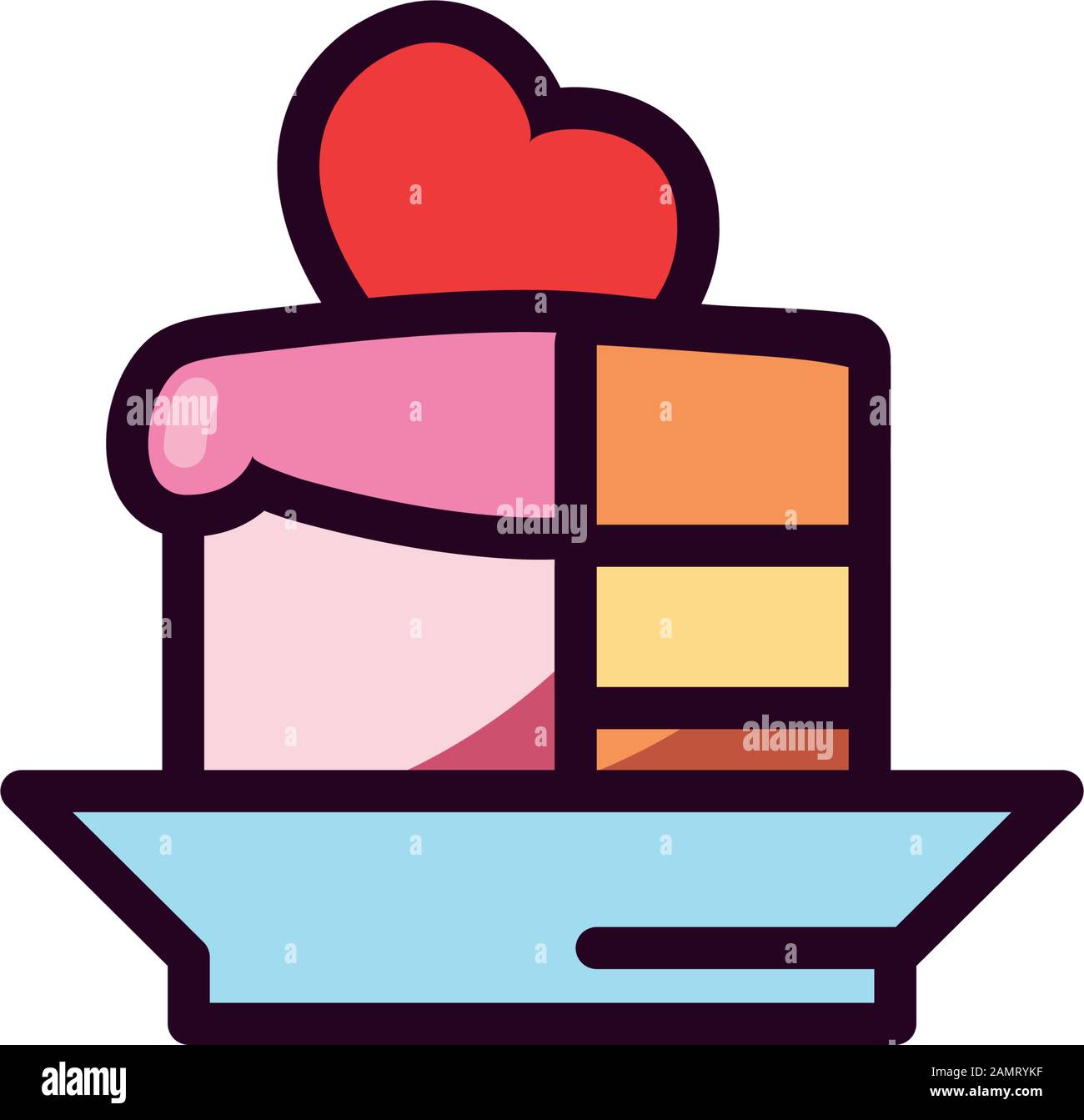 Cake with heart design of love passion romantic valentines day wedding ...